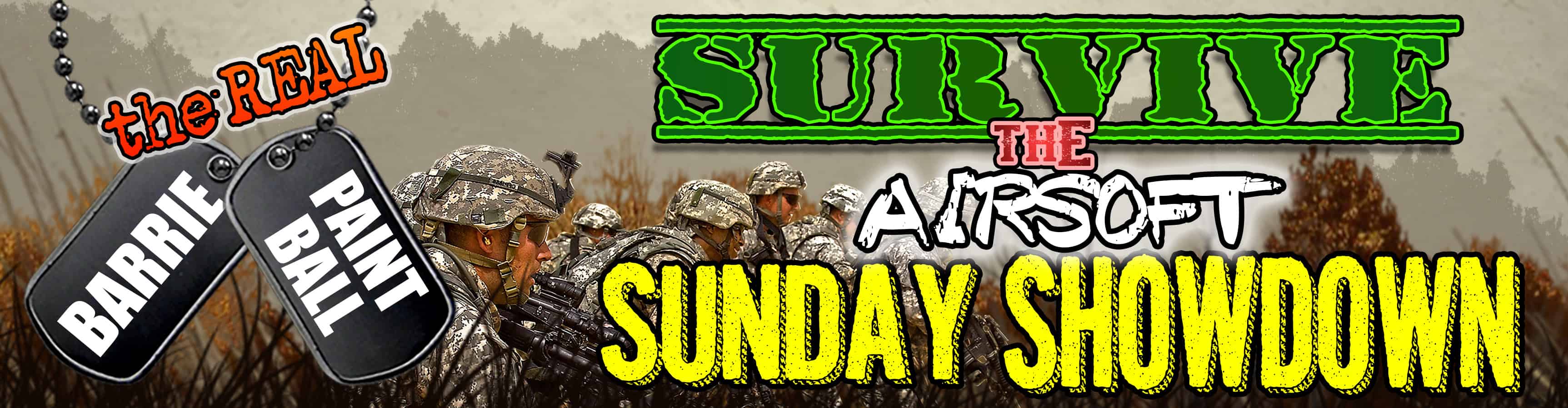 Sunday ShowDown – the Real Barrie Paintball